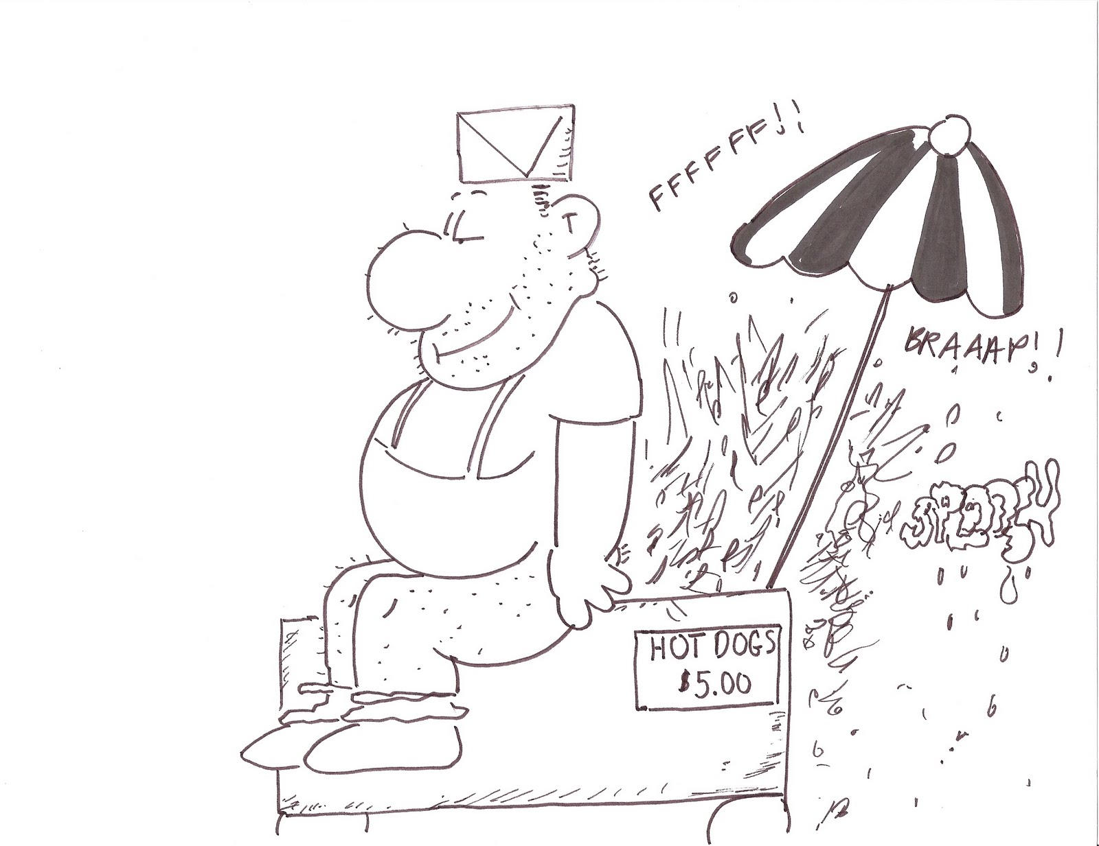 CEREBRAL HEMORRHAGE NEVER EAT FROM A HOT DOG CART cerebral-hemorrhage-never-eat-from-a-hot-dog-cart