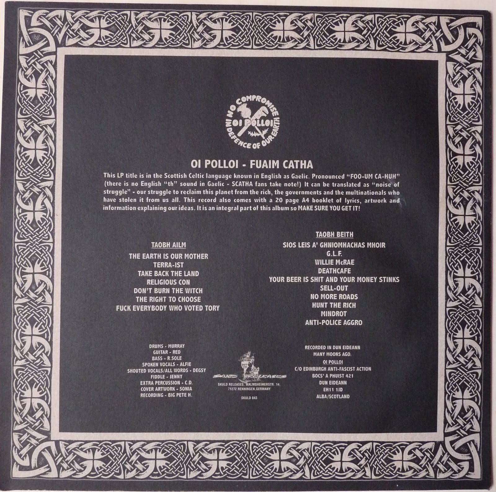 RUIDO: OI POLLOI - Fuaim Catha!