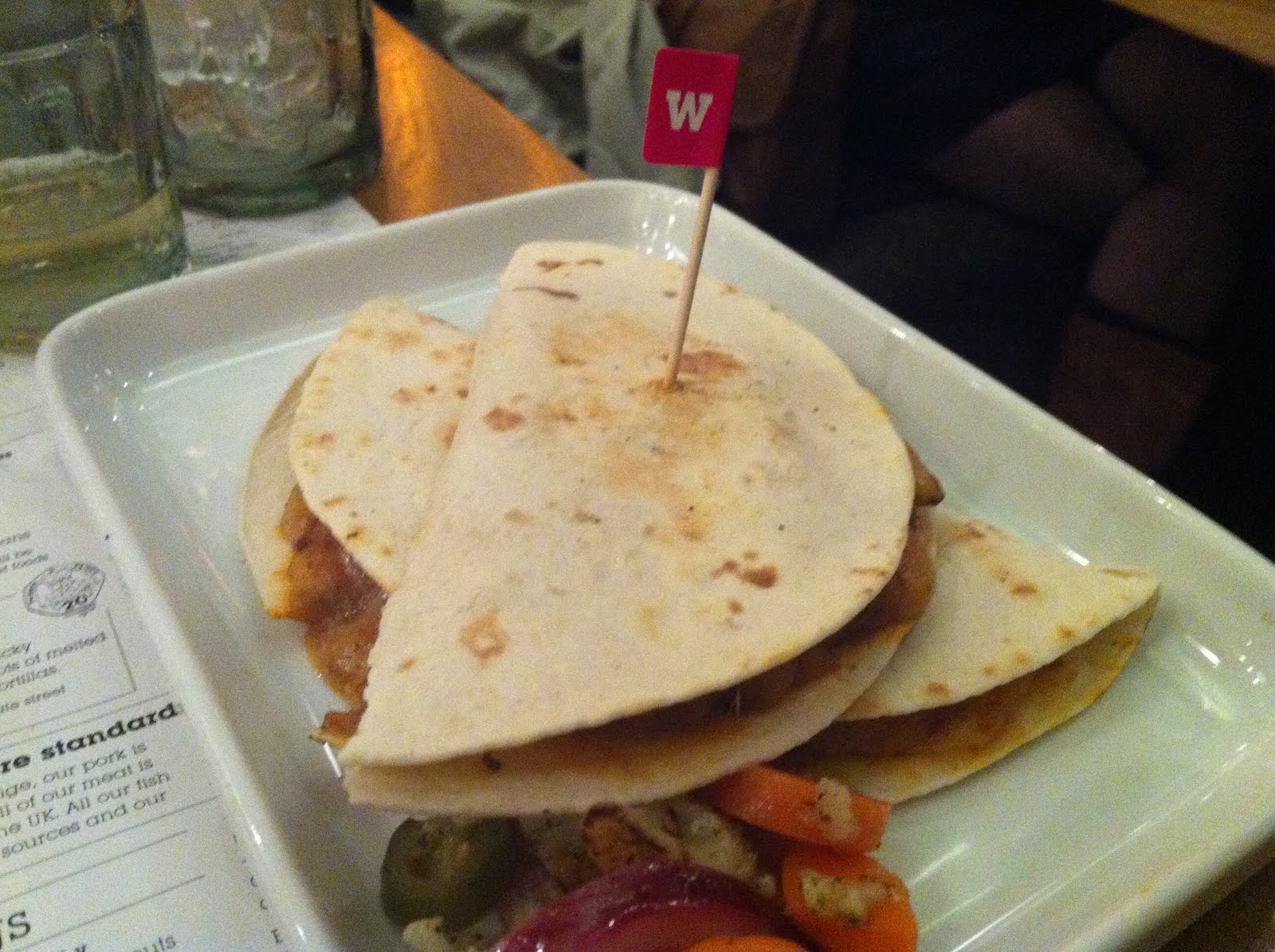 Cheese and Biscuits: Wahaca, Covent Garden