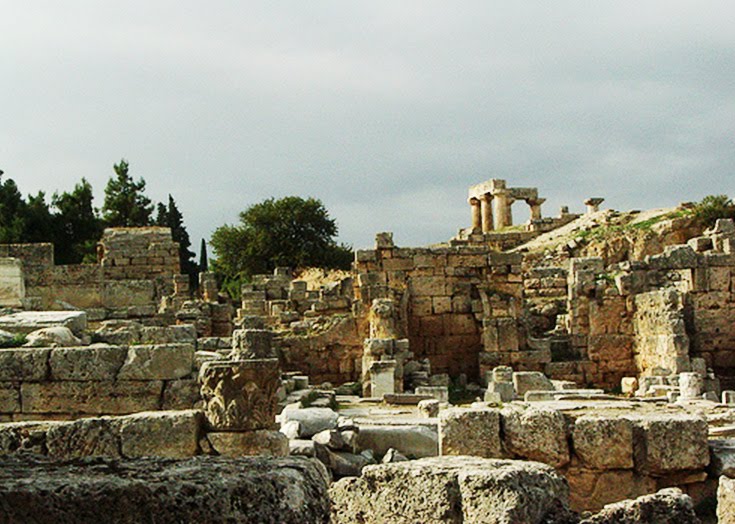 ArqueoLugares: KORINTHOS prox. Corinto. Peloponeso. Grecia.