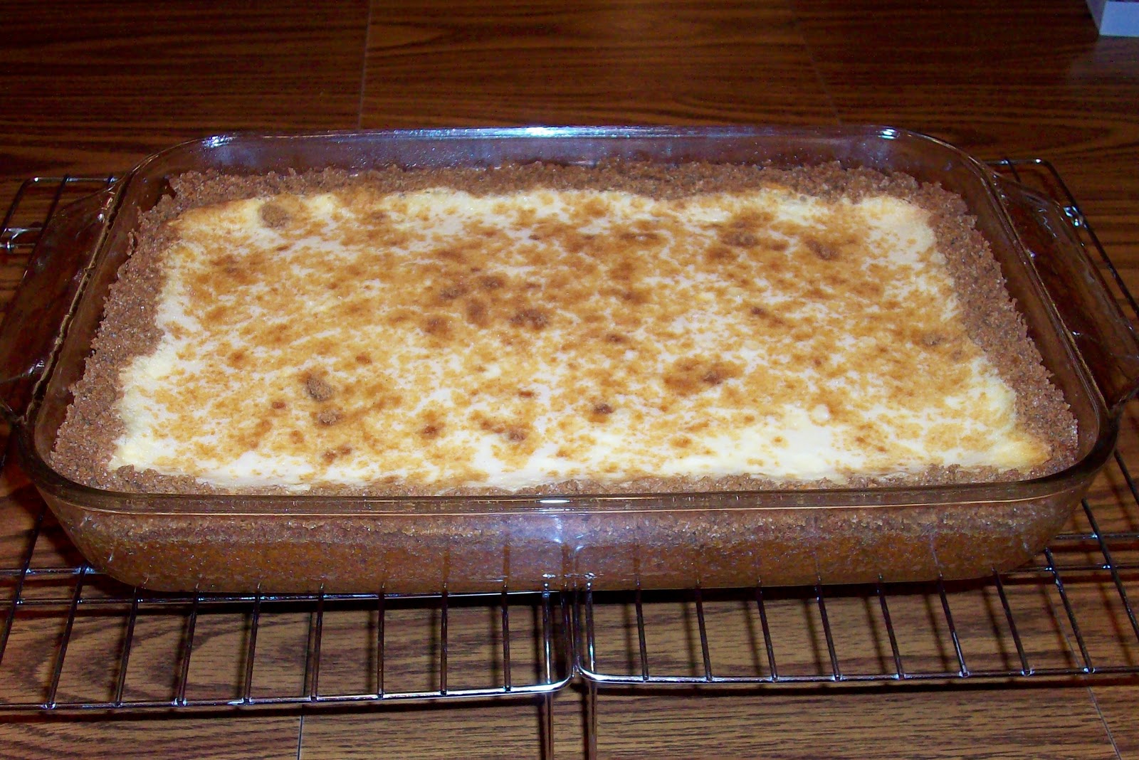 Quilt Talk: Baked Cheese Torte - Regular & GF