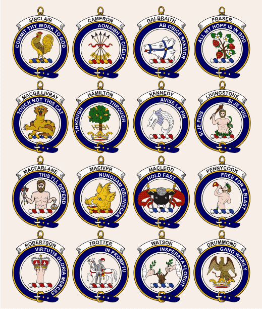 17 Scottish Clan Badges ideas | scottish clans, clan, scottish