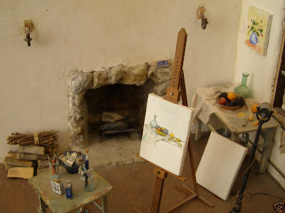 My Dream Dollhouse: Miniature Dollhouse Artist's Studio by La Rocca