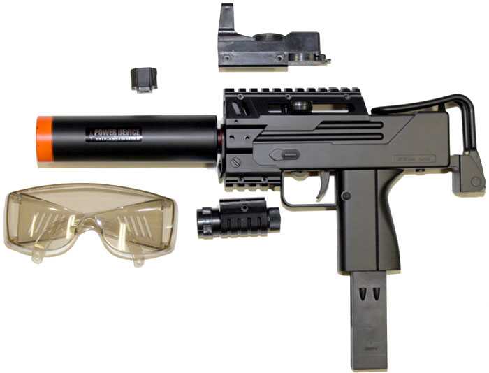 Airsoft Gun Center: Airsoft Gun - CYMA Mac 11 Laser Light Spring Airsoft