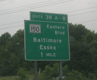 The Baltimore Snacker: Exits 38A & B: MD-150 (Eastern Blvd)