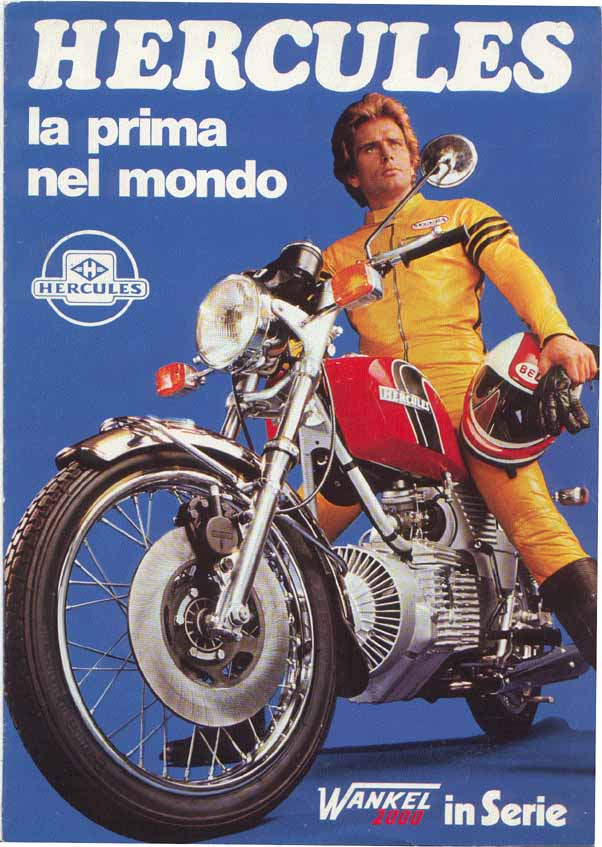 FBM Motos: Hercules - motor Wankel