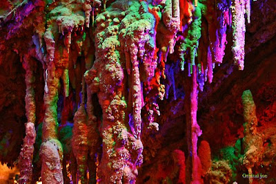 light color sound: colored caverns