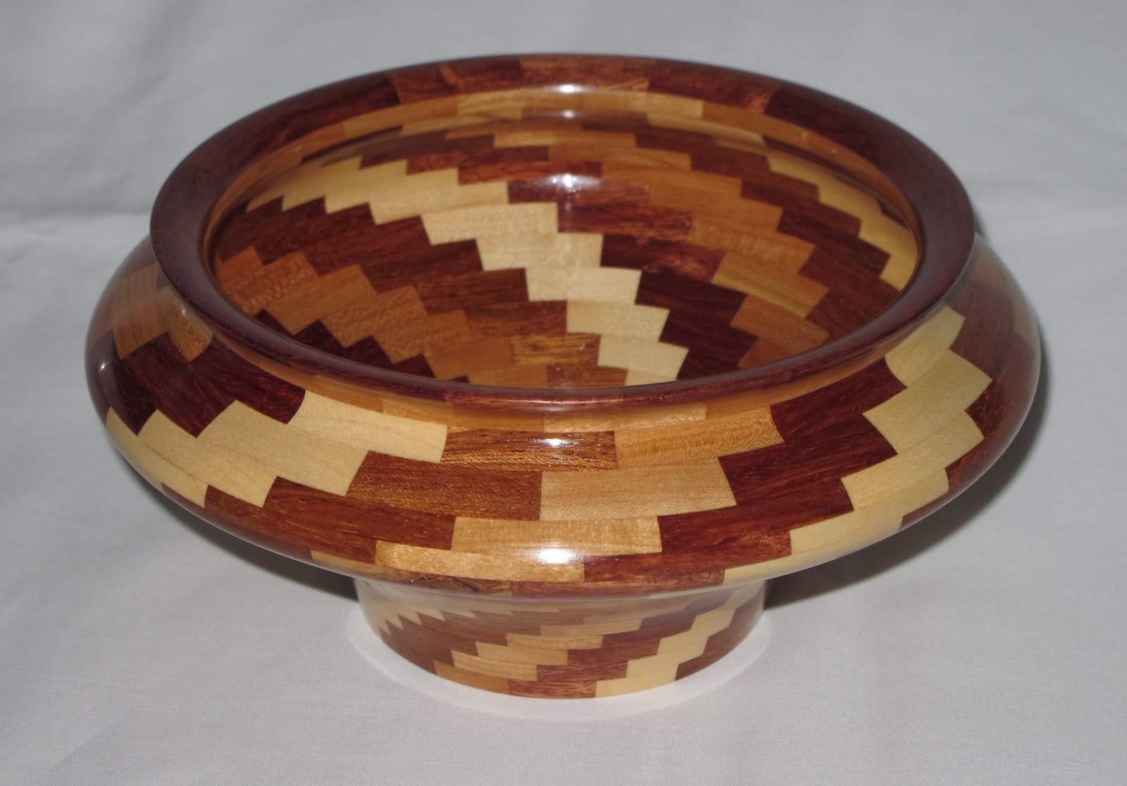 Segmented Wooden Vases & Bowls: Segmented Cherry, Jatoba, Blood Wood ...
