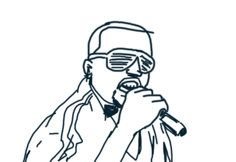DAAAAANG!: 10 Ways to Draw Kanye West (pt. 1)