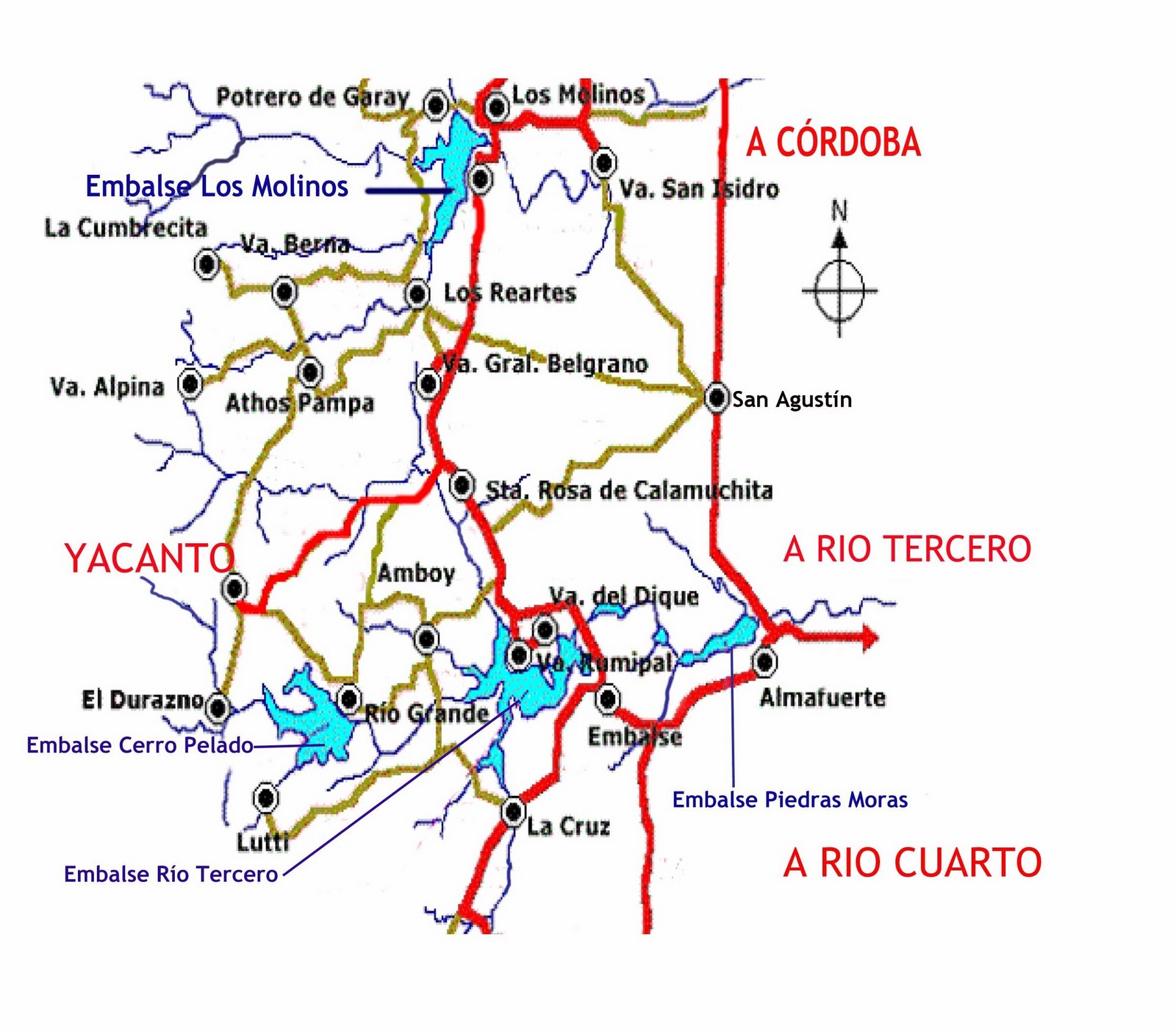 Gure Bazterrak - Yacanto de Calamuchita: DONDE