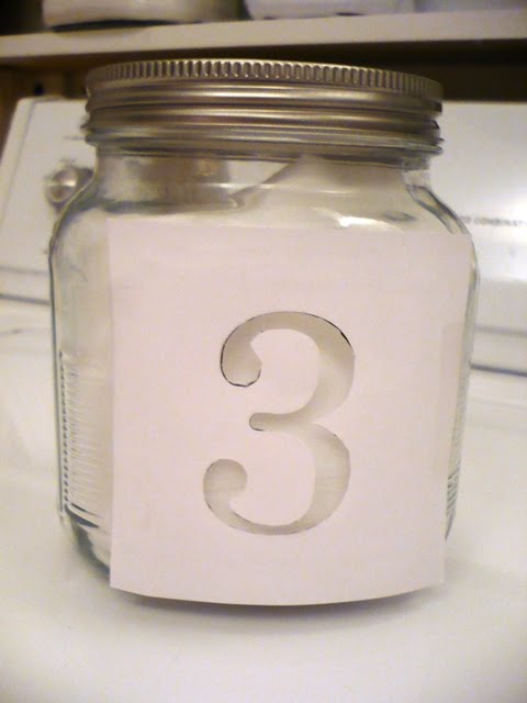 [Frame Fanatic]: [How-to Tuesday: Numbered Jars]