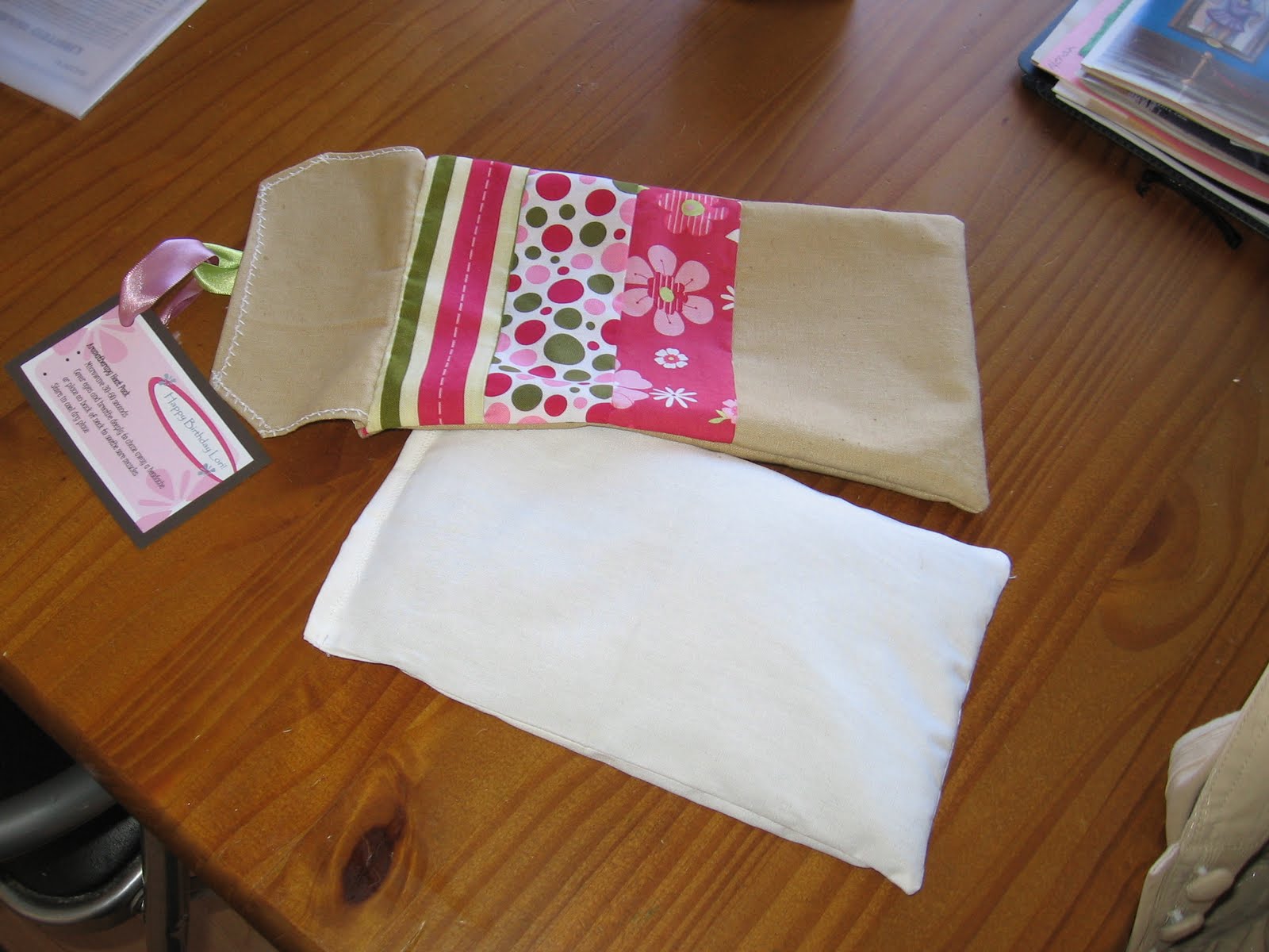 Twelve Crafts Till Christmas: make it: an aromatherapy heat pack