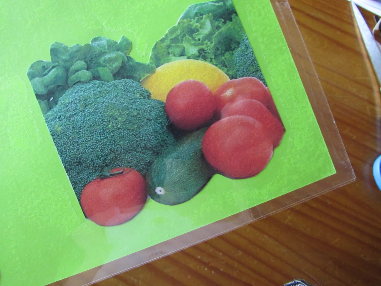 Twelve Crafts Till Christmas: the make-your-own-lunch mat