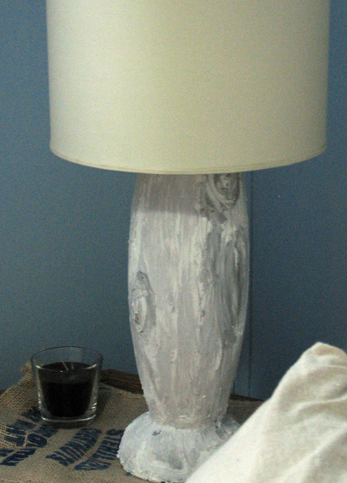 Mason Bay: Tree Trunk Lamp