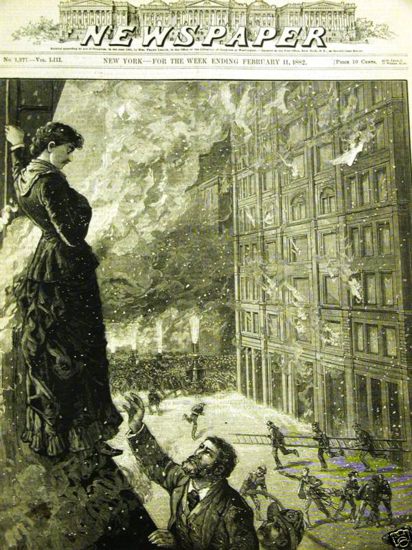 World Building: Part 3 - The Park Row Fire 1882