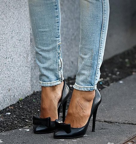 Bee Lux: snow white heel