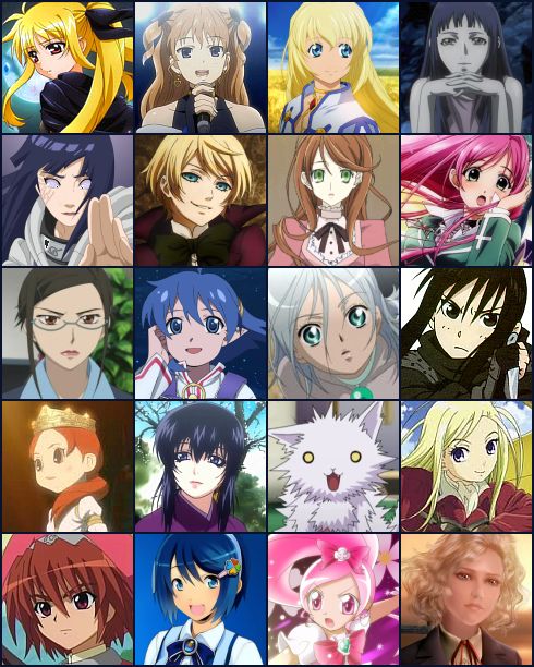 Nana Mizuki Characters Nana Mizuki Characters