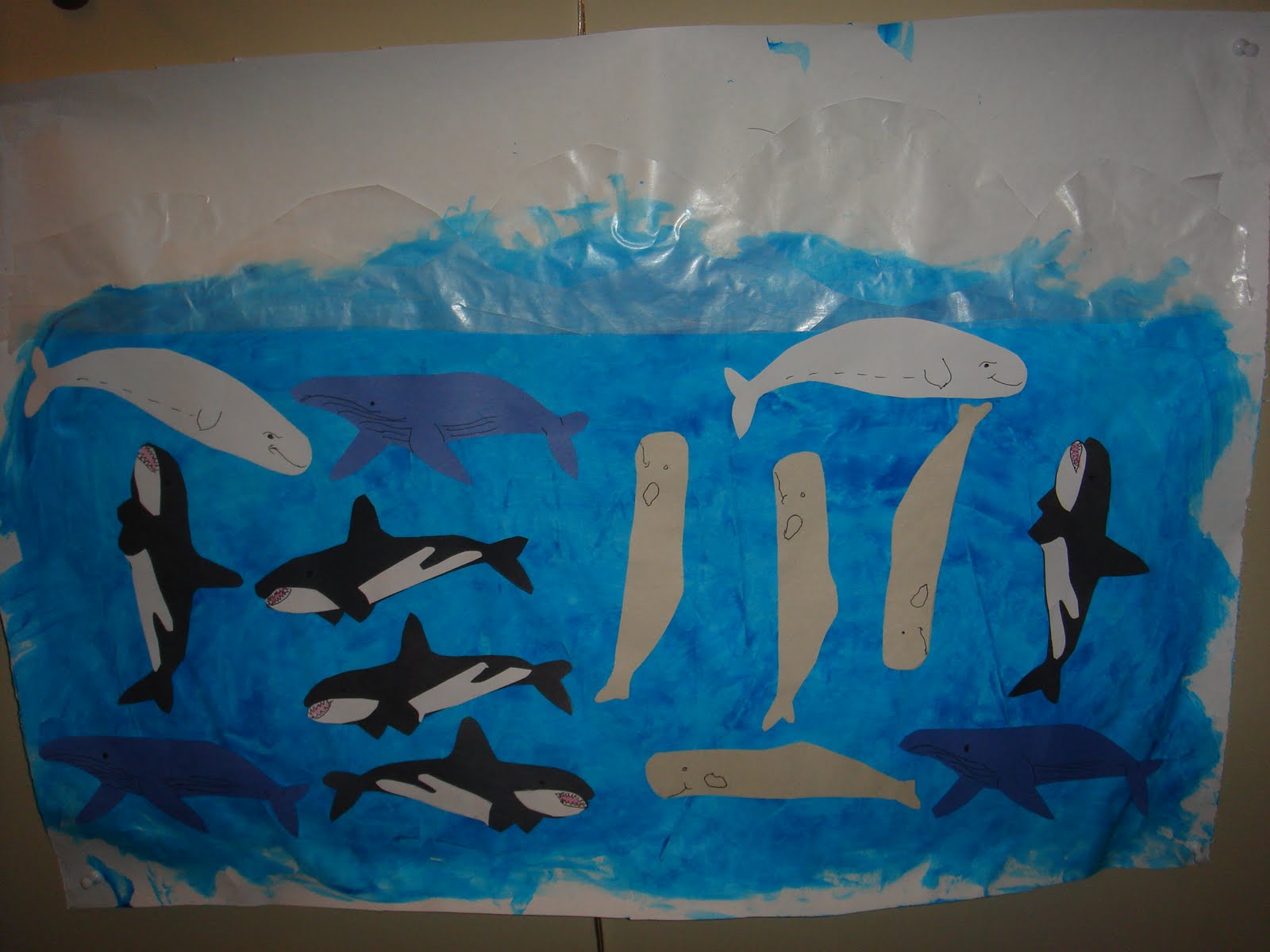 Karen Cegalis - Children's Art: Whale Ocean
