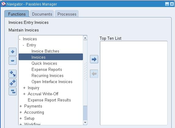 Oracle Database And Oracle Applications Disable New Button On Ap