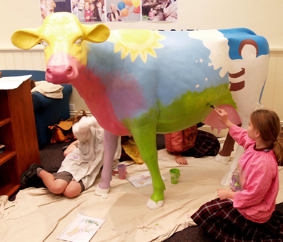 Anthropossum: Rainbow Cow