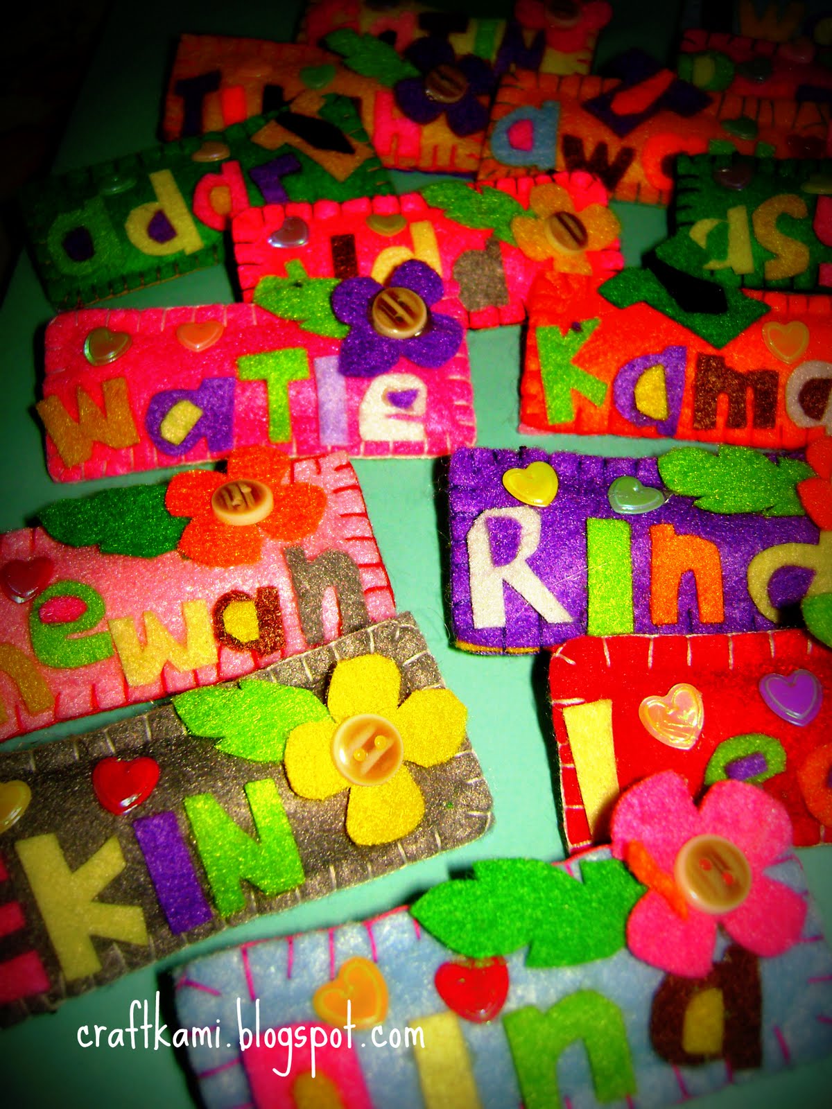 craftkami....segalanya seni: name taGG lagi...