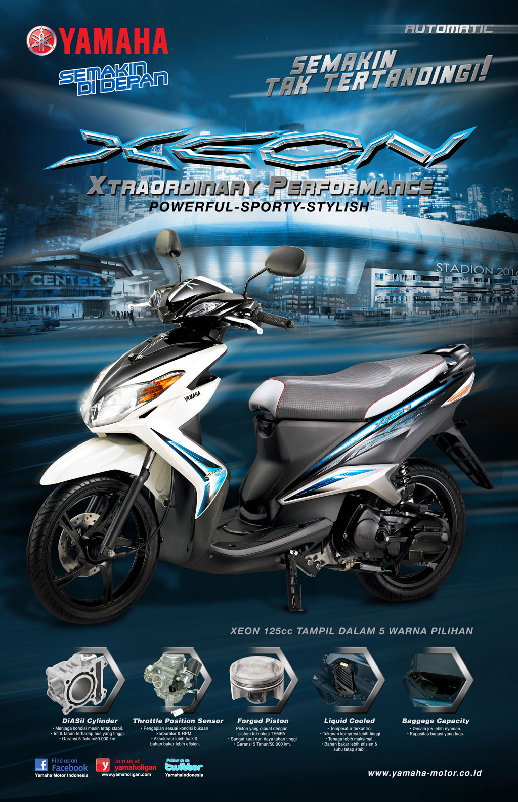 Yamaha Xeon Cash Dan Kredit Motor Yamaha Xeon