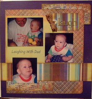 Magnificent Obsession: Brothers Scrapbook Layout