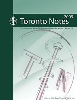 MeDbRoThErS: The Toronto Notes for Medical Students 2009