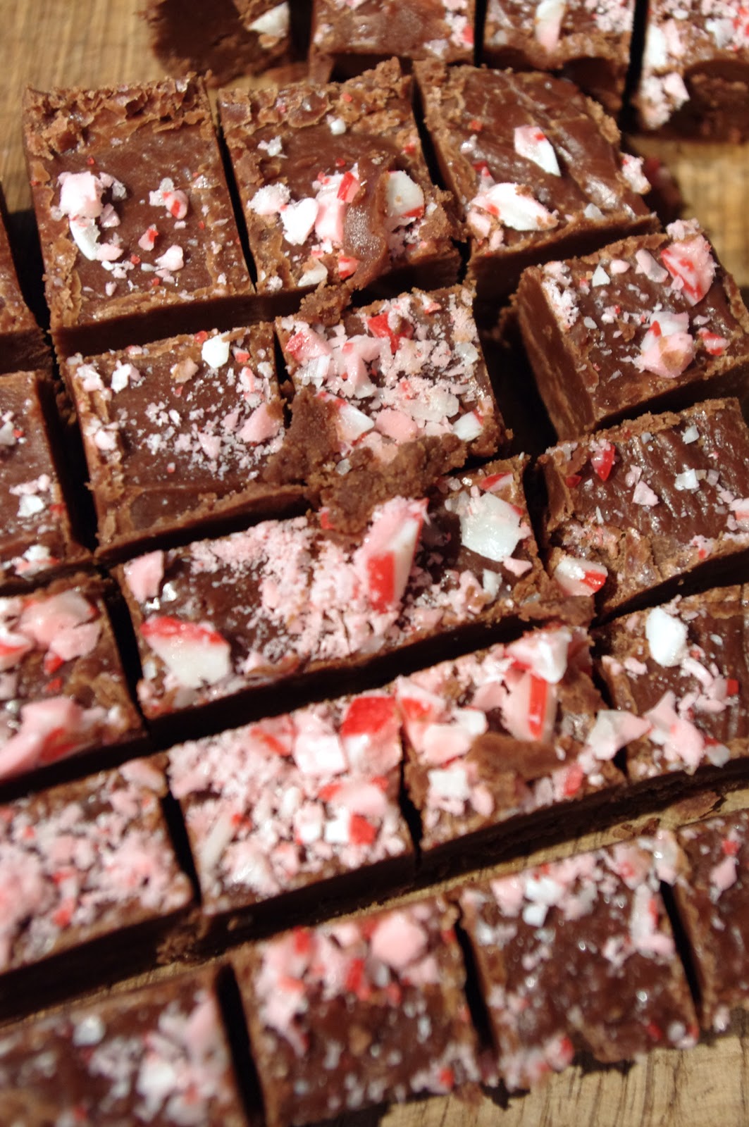 Bite me, I'm vegan: Chocolate Peppermint Fudge