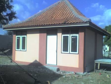 Rumah Instant Cepat Bangun sistem Prefab / Prefab house for fast building