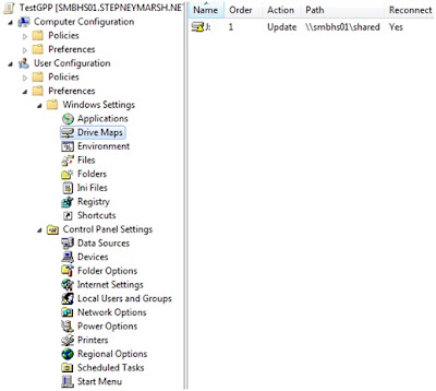 Stepney Marsh Systems - IT Consultants: Group Policy Preferences ...