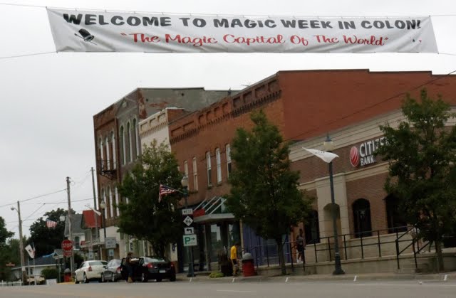 Michigan 1001 Daily Photo: Colon: The Magic Capital of the World