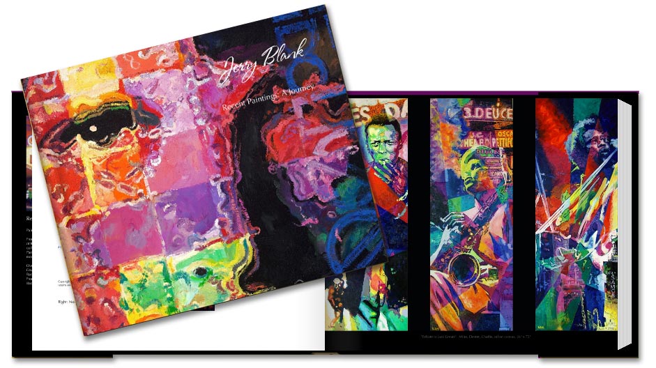 Jerry Blank's Blog: Introducing a new book Jerry Blank Paintings: A Journey