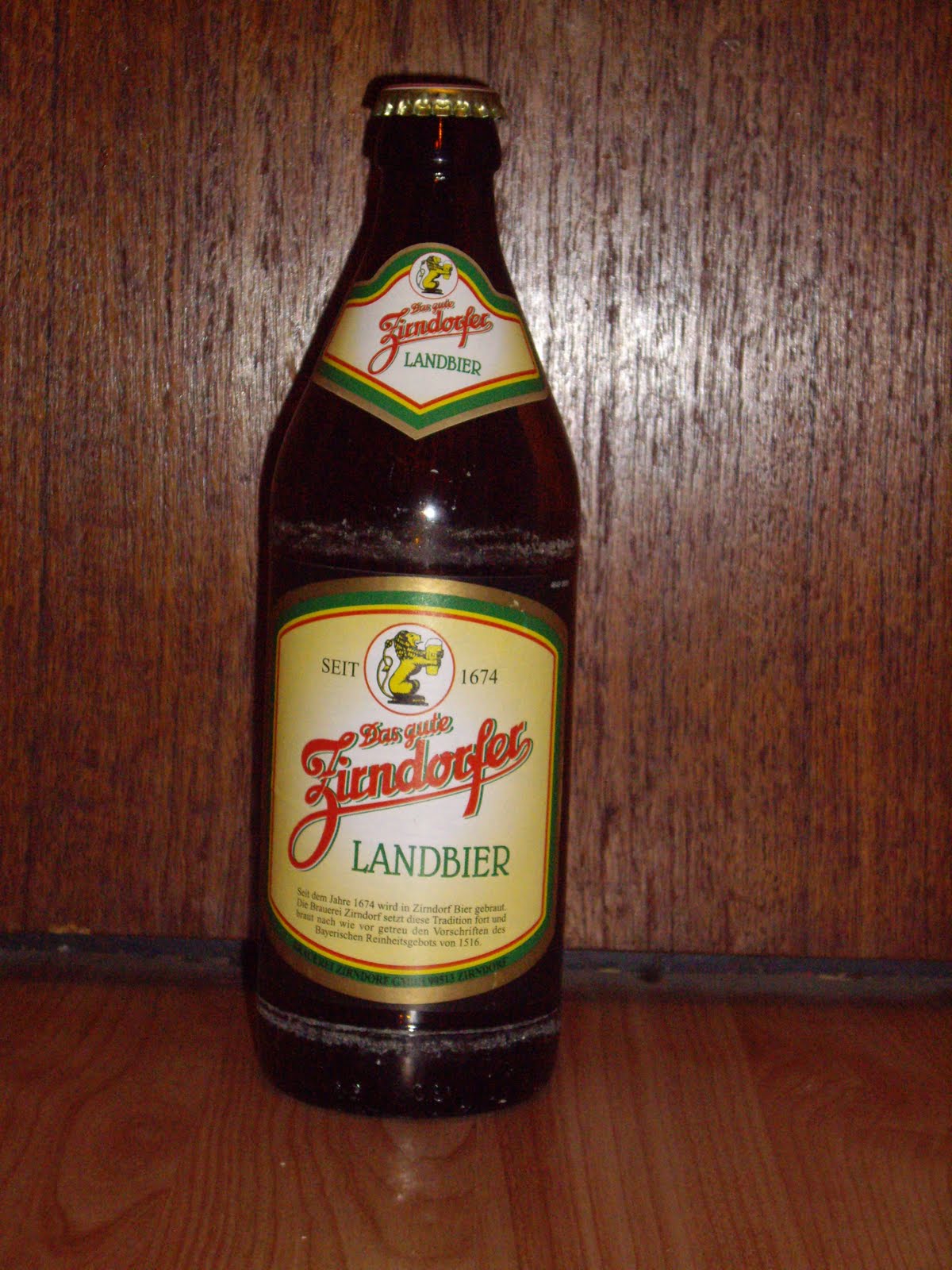 The Beer Bottles Collector: Das gute Zirndorfer Landbier