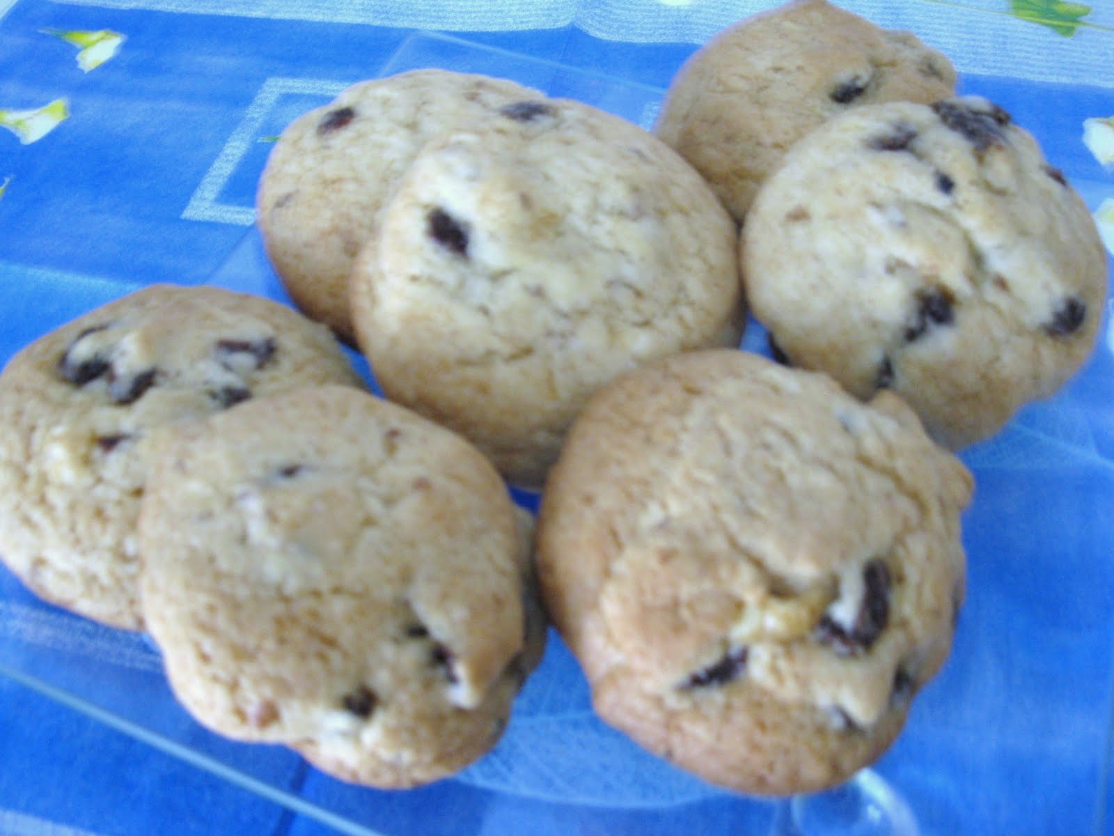 Ma cuisine...sans prétention: Biscuits aux raisins secs