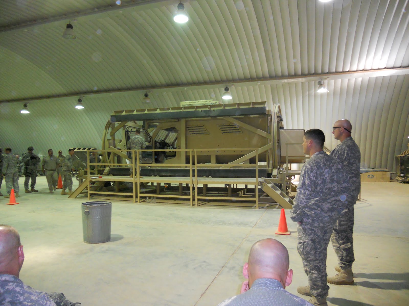 Ruchster in Iraq: MRAP rollover trainer