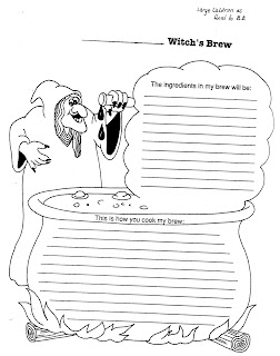 ELEMENTARY SCHOOL ENRICHMENT ACTIVITIES: WITCHES' BREW OVERHEAD ACTIVITY
