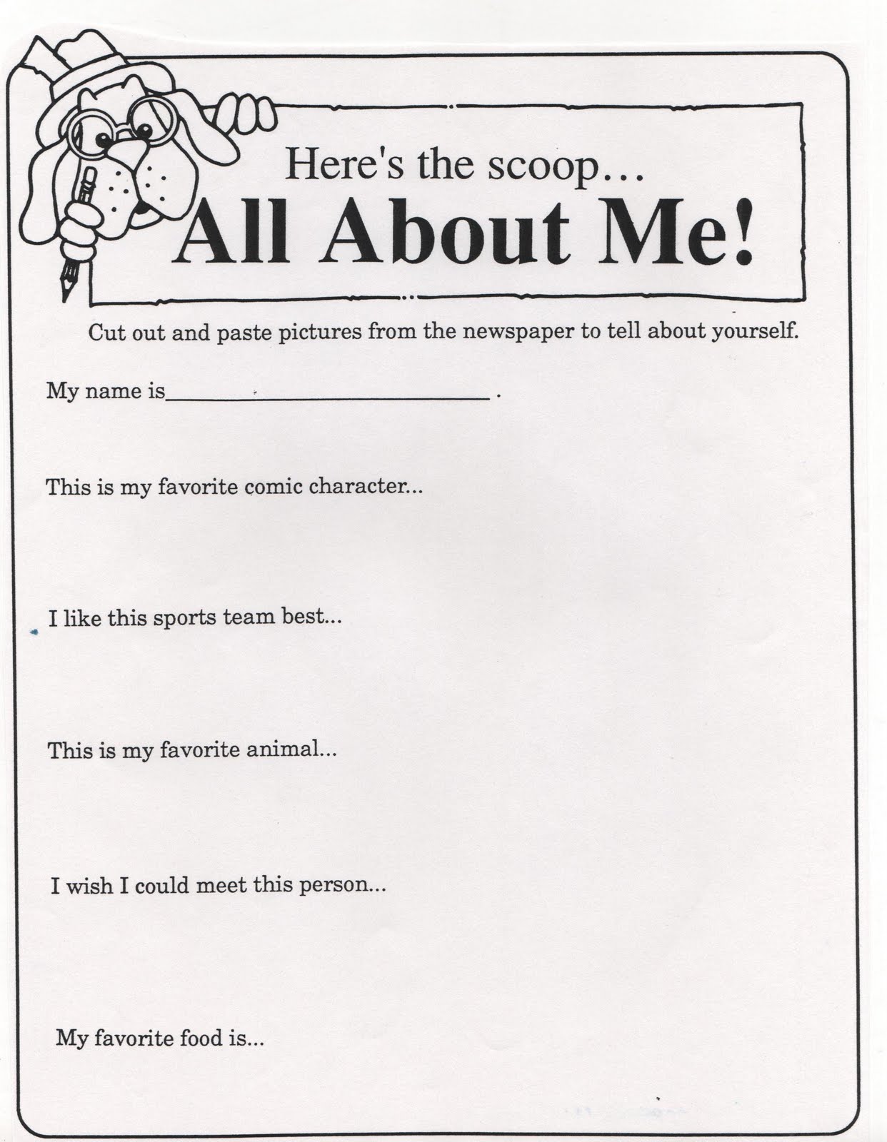 ELEMENTARY SCHOOL ENRICHMENT ACTIVITIES: HERE'S THE SCOOP