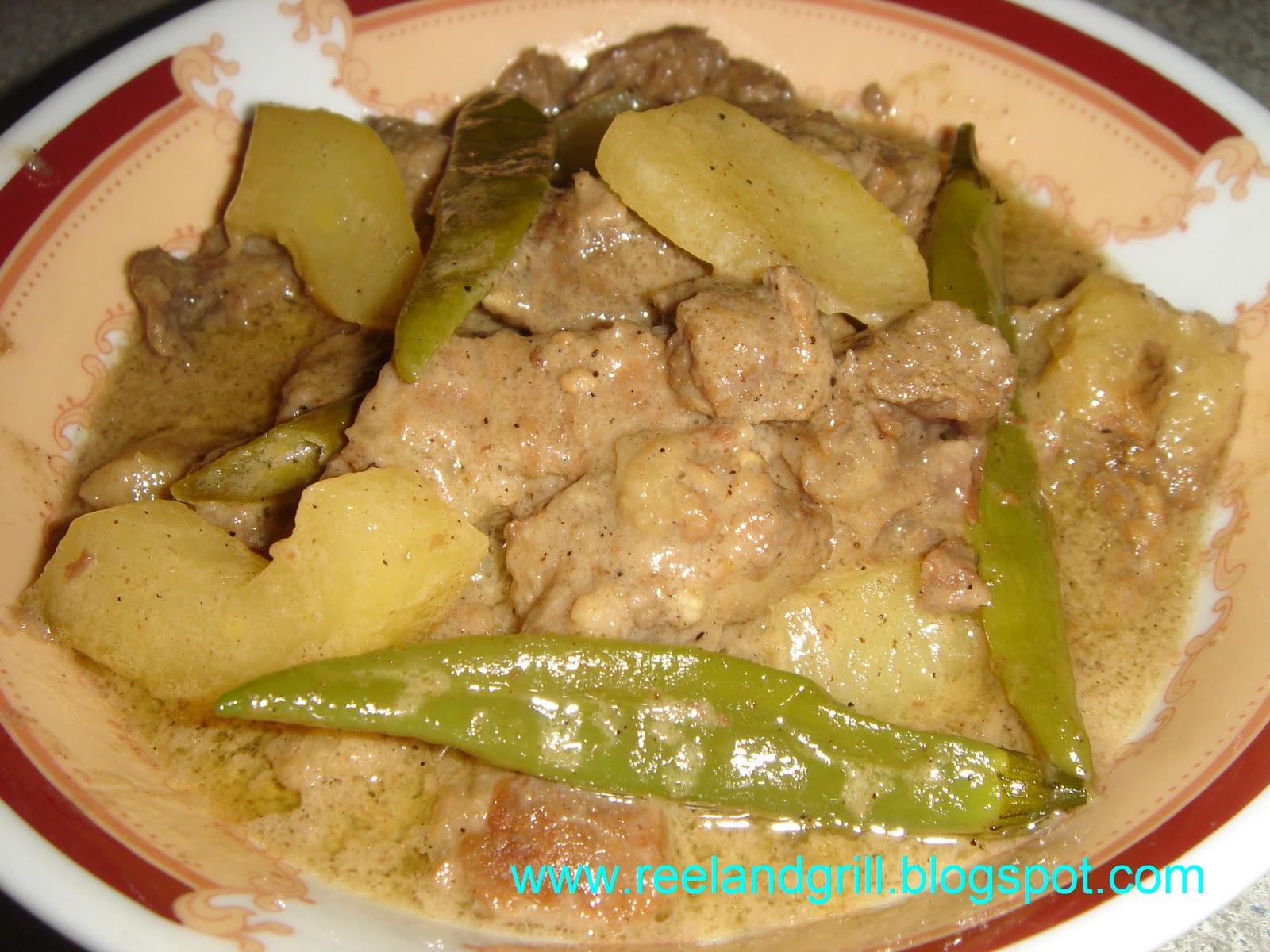 Reel and Grill: Ginataang Kalabaw (Carabeef Cooked in Coconut Milk)