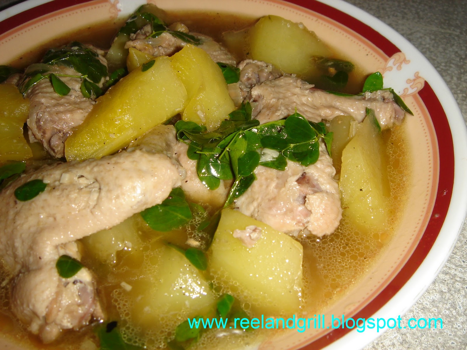 Reel and Grill: Tinola or Tinolang Manok (Chicken Stewed with Ginger ...