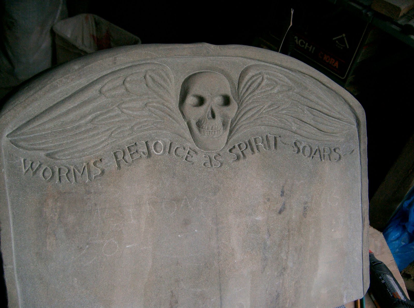 In the Hands of Alchemy - the way of trust and transformation: Headstone