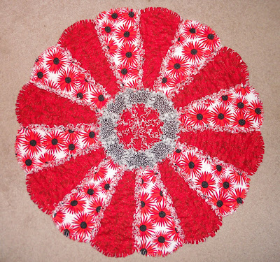 Rambusch Designs: Flower Rag Quilt