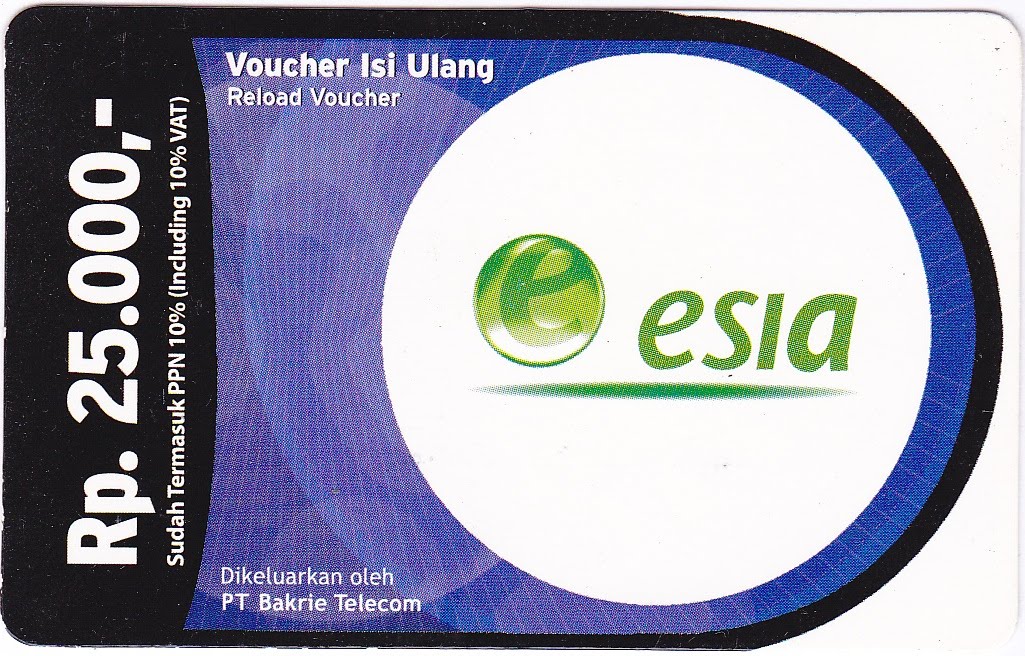 KOLEKSI VOUCHER: Esia Edisi Warna Warni