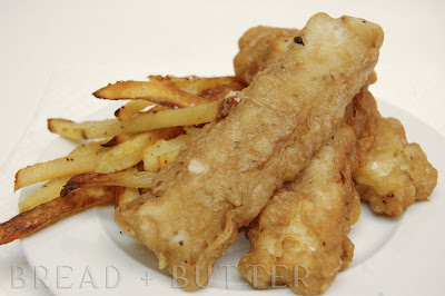 Bread + Butter: Guinness batter Fish and (Baked) Chips - St. Patrick's ...