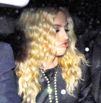 Madonna beautiful: Limo ride