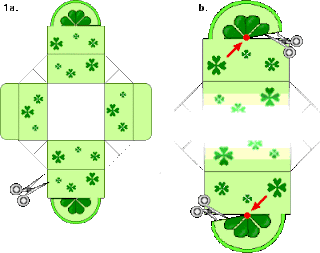 Origami n' Stuff 4 Kids: Saint Patrick's Day Shamrock Box