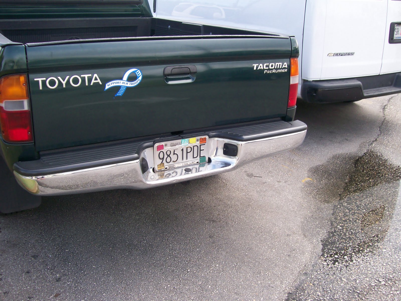 Bittersweet Memories: 365 Blog: Typical Guam: License Plate Edition