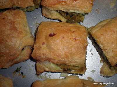 Love & Lentil: Aloo Methi Puff Pastry