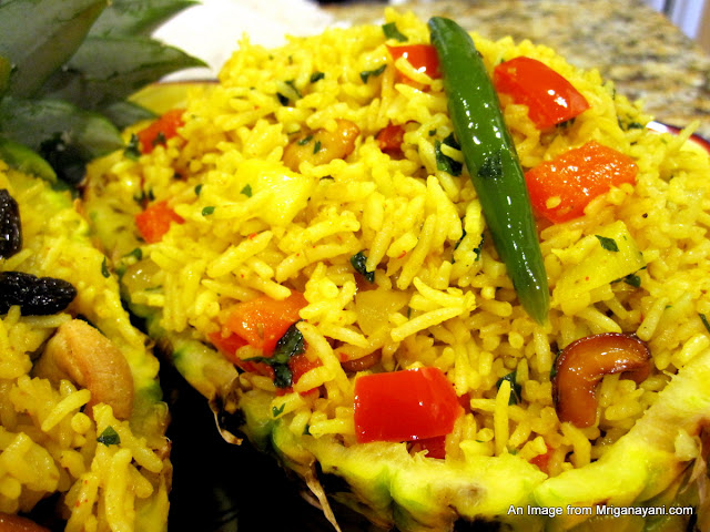 Love & Lentil: Pineapple Fried Rice