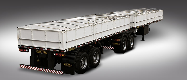 Guerra: Bitrem carga seca 2 eixos